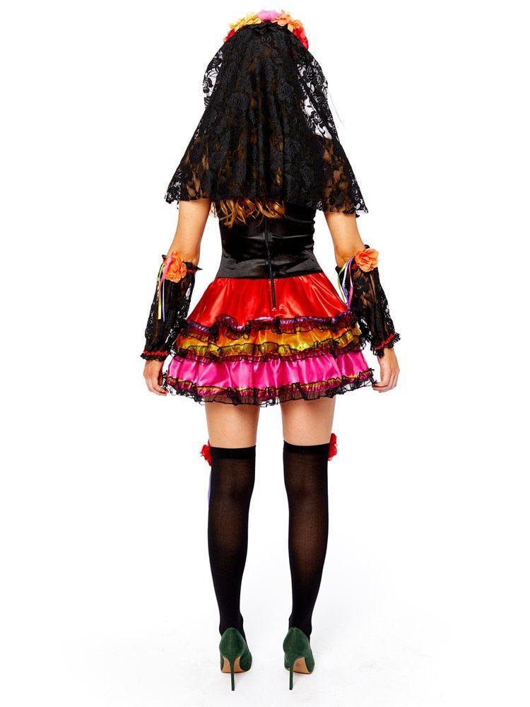 Day Of The Dead Senorita Adult Costume Party Delights